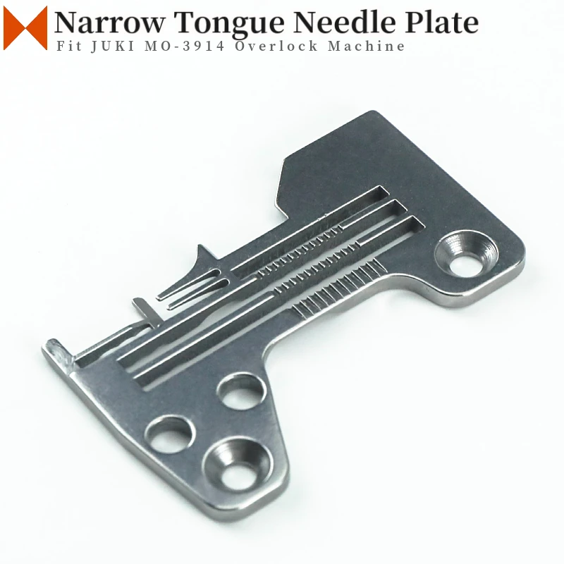 R4305 JOE E00X Narrow Tongue Throat Plate For JUKI MO 3914 Four Thread ...