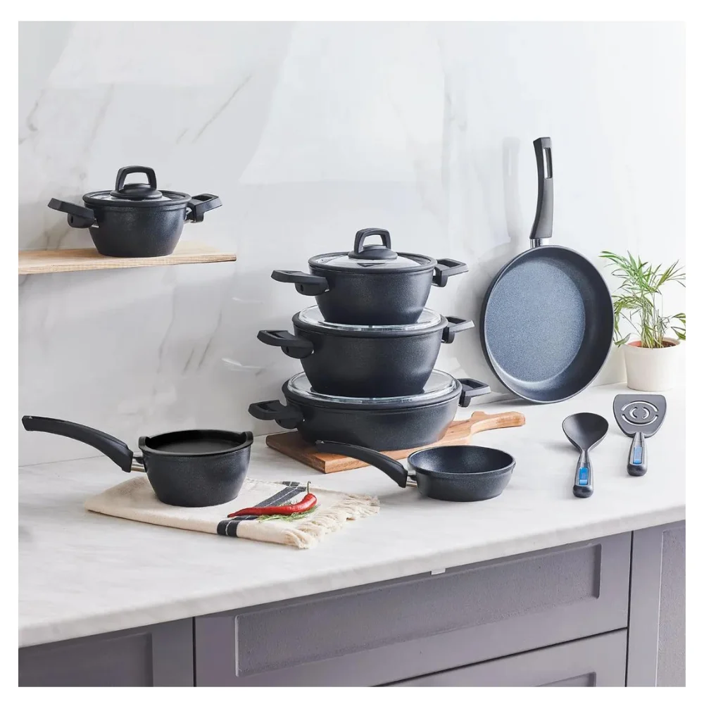 Fireproof Non Stick New Design Cookware Sets Pot Pan Teapot Souvenir ...