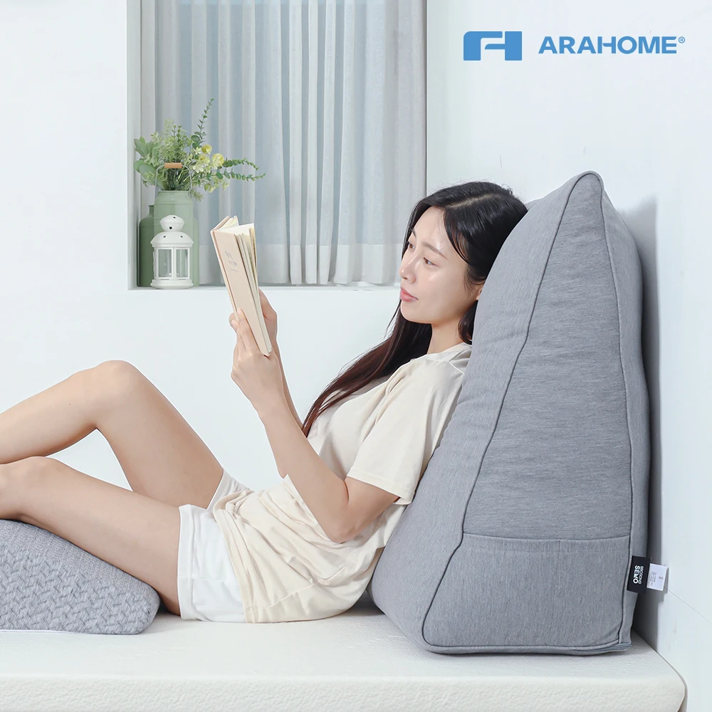 Triangle-back-cushion-back-cushion-back-back-bed-show-parahome ...