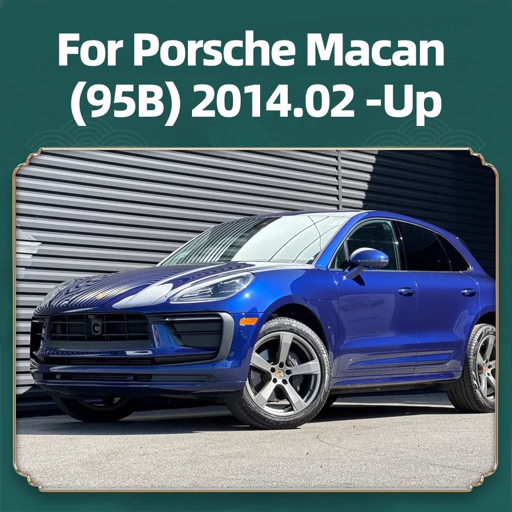 2Pcs LED Lamps 6000K Car Front Fog Lights Accessories For Porsche Macan ...