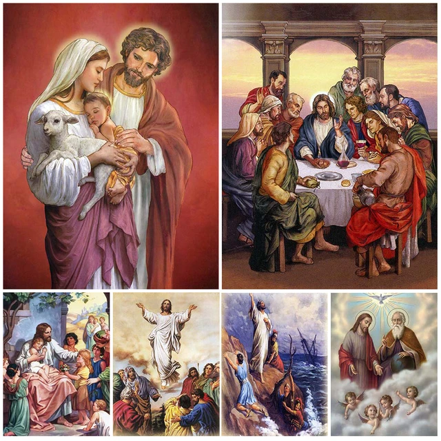 Jesus With Children In Heaven