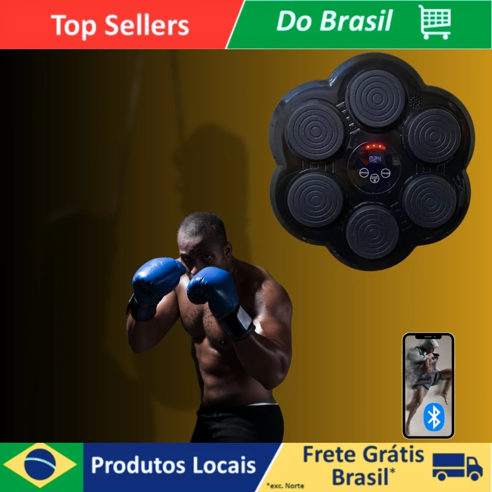 Smart-Boxe-M-quina-De-Soco-Com-luva-De-Boxe-Inteligente-M-sica ...