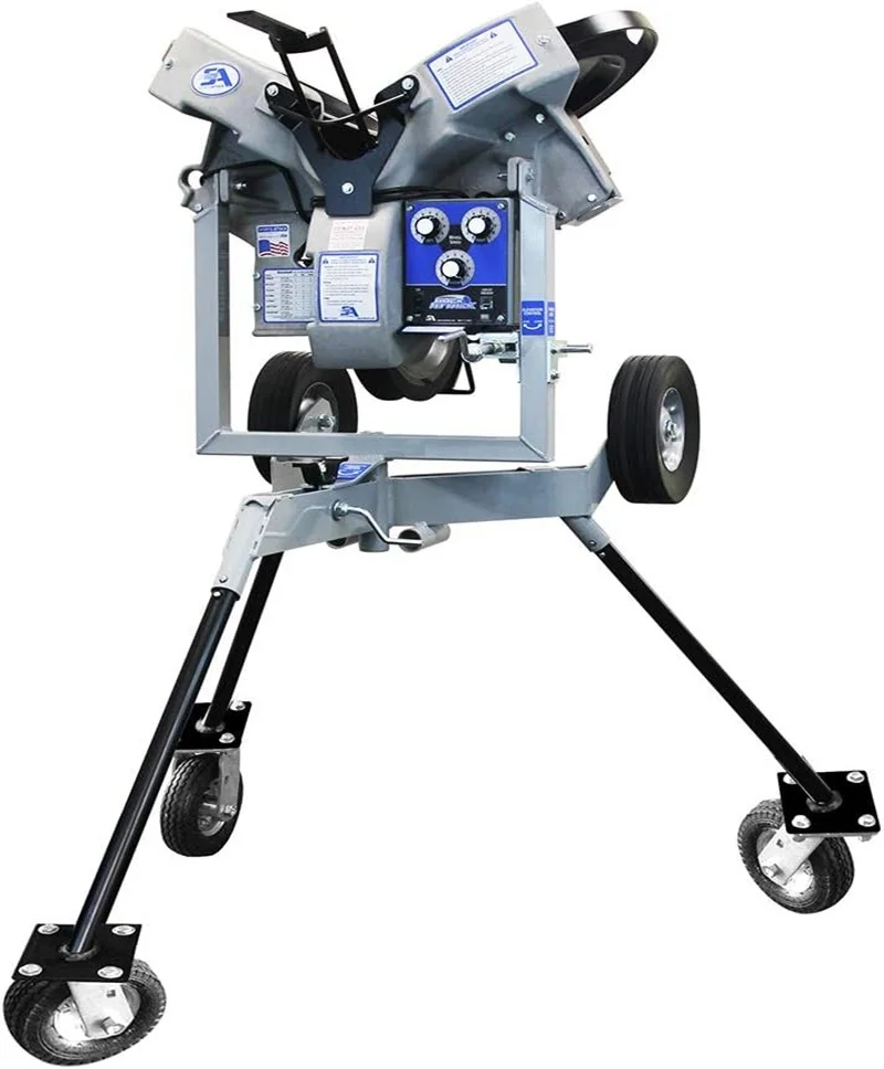 HACK ATTACK 3-Wheel Baseball Pitching Machine - AliExpress 200001075