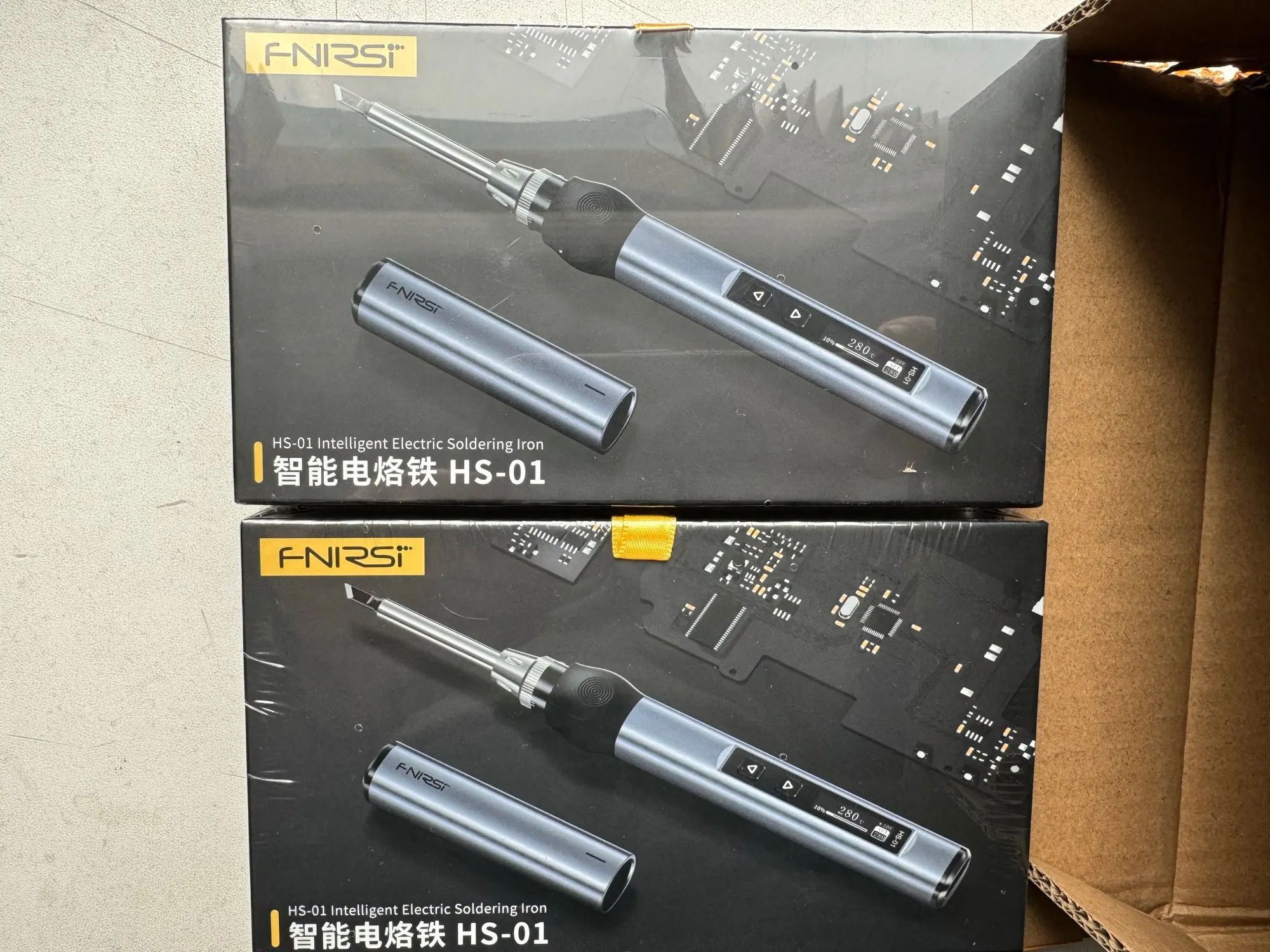 FNIRSI HS-01 Intelligent Soldering Iron