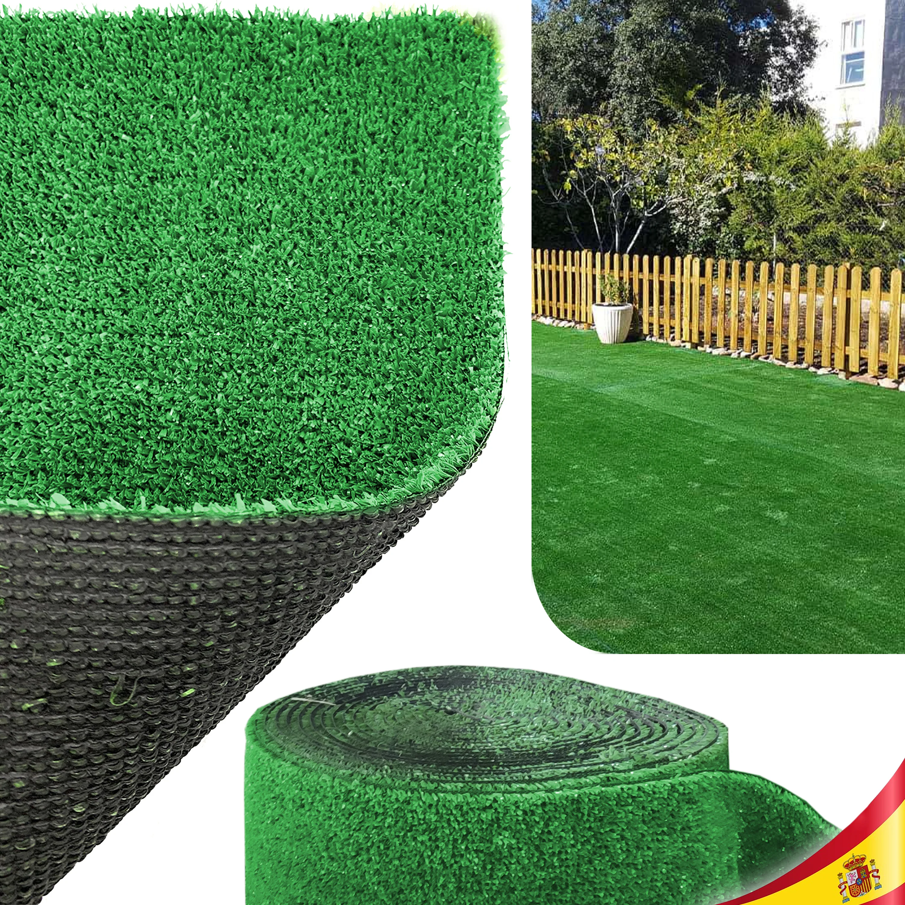 Cesped Artificial Pasto Essential 100% Polipropileno de Alta Calidad ...