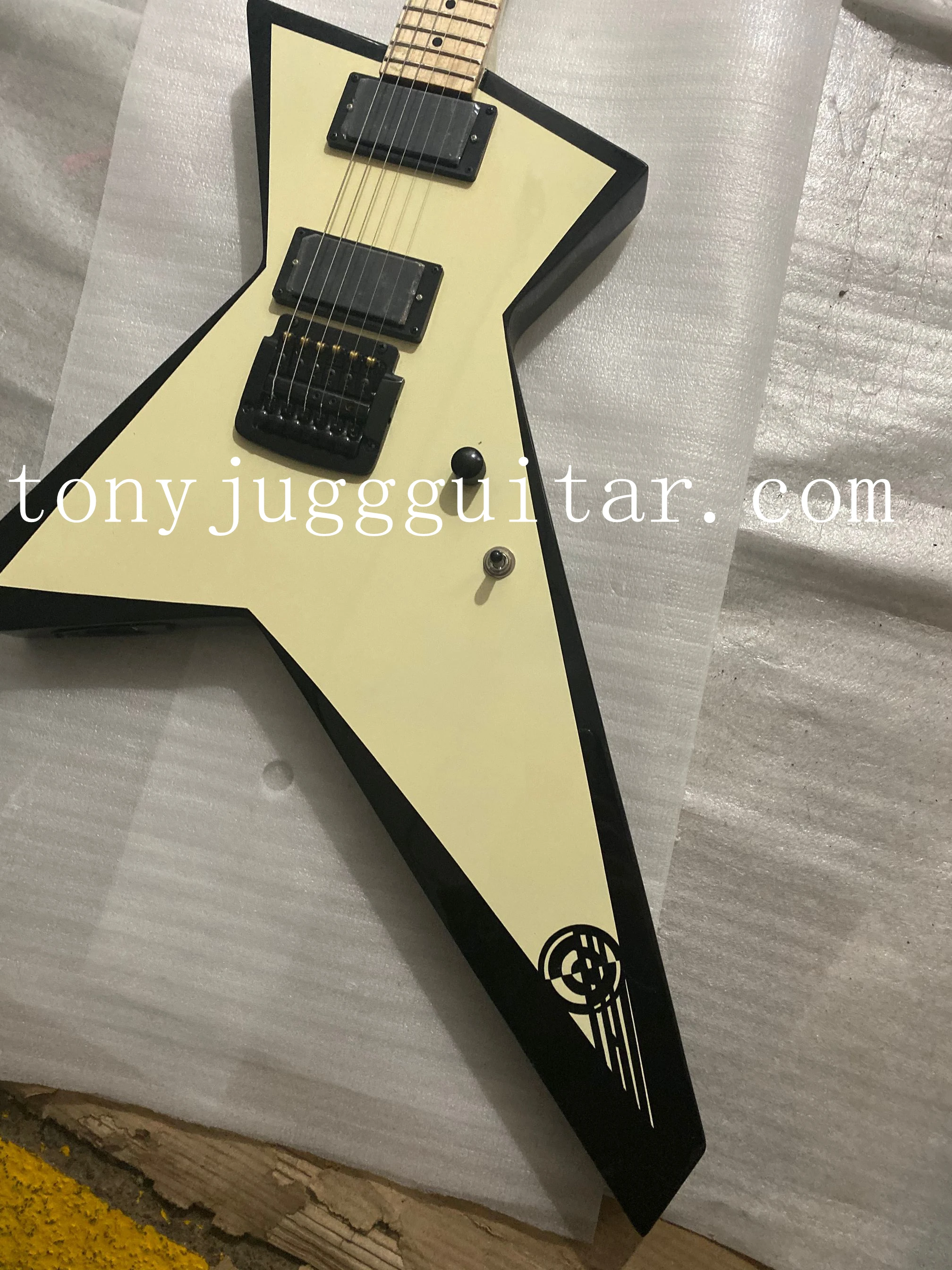 Guitarra-el-ctrica-de-Hamer-GT-Frankenstein-Tipton-Judas-Priest-White ...