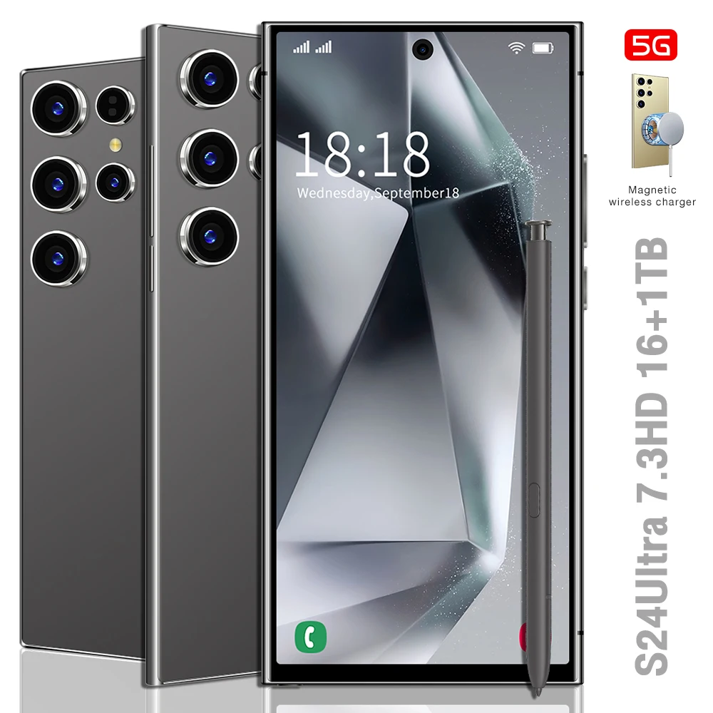 2025-s24-ultra-smartphone-7-3-polegadas-tela-cheia-4g-5g-telefone ...