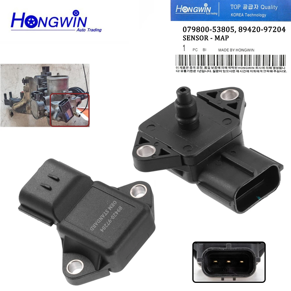 89420-97204-Manifold-Absolute-Boost-Pressure-MAP-Sensor-Assy-For-Toyota ...