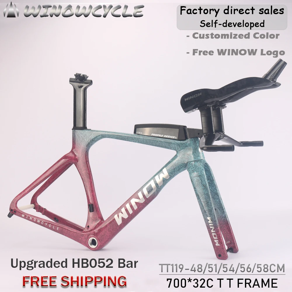 Winow Cycle Crank Paint 70032C Carbon TT Bike Frame: Real-World ...