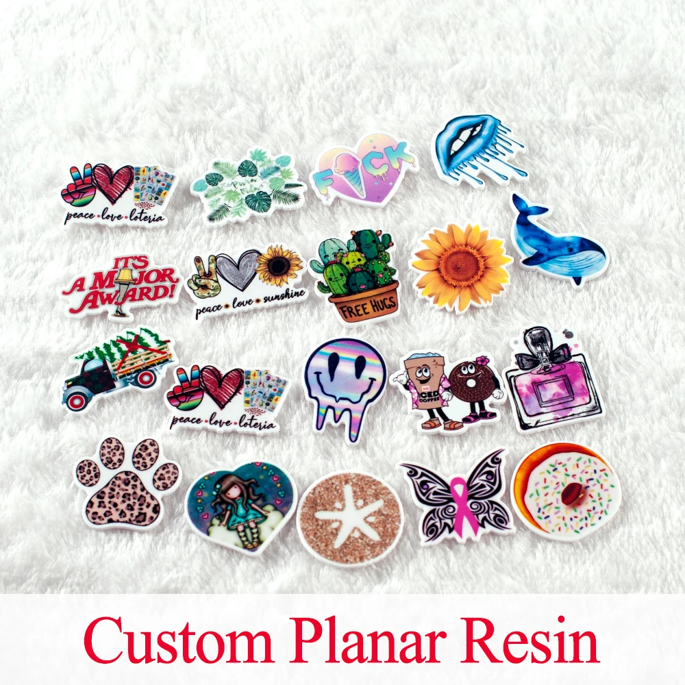 Custom Resin Planar Flatback | Resin Handcraft Decor | Resin Craft ...