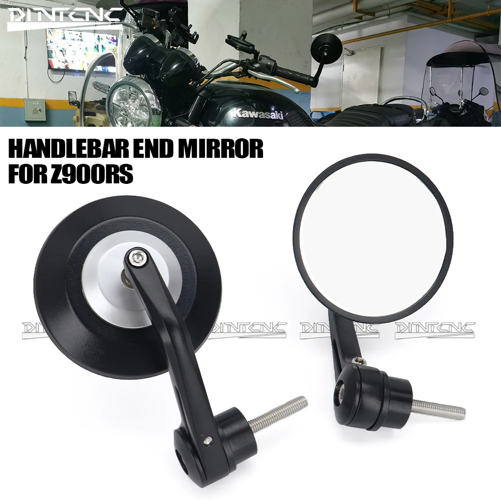For-KAWASAKI-Z900RS-Cafe-2018-2023-Handlebar-End-Mirror-Z900-RS-2022 ...
