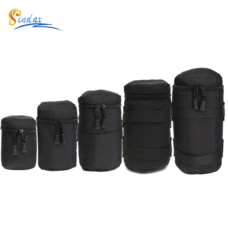 Luxury Camera Lens Bag Pouch Case for Canon Lens Nikon Sony Olympus ...