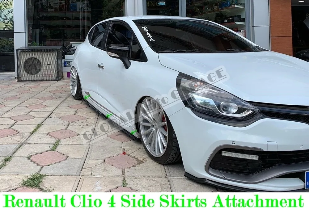 For Renault Clio 4 Side Skirts Attachment 2012-2019 Sill Trim Car ...