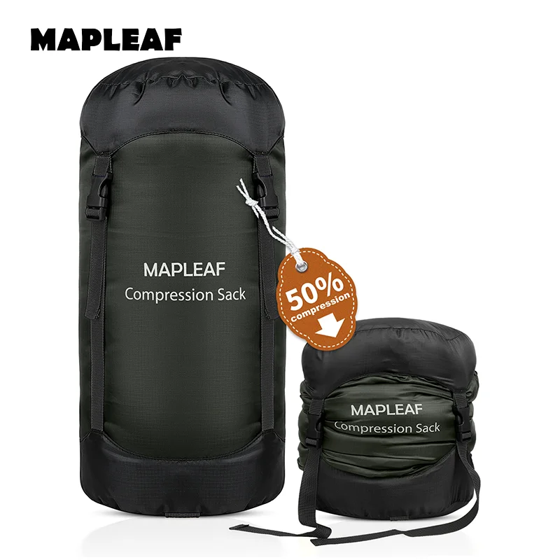 MAPLEAF Compression Sack Ultralight Sleeping Bag Stuff Sack Waterproof ...