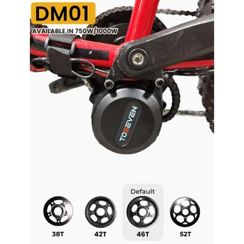 ToSeven DM01 & DM02 250W 350W 500W 750W 1000W Electric Bike Mid Drive ...