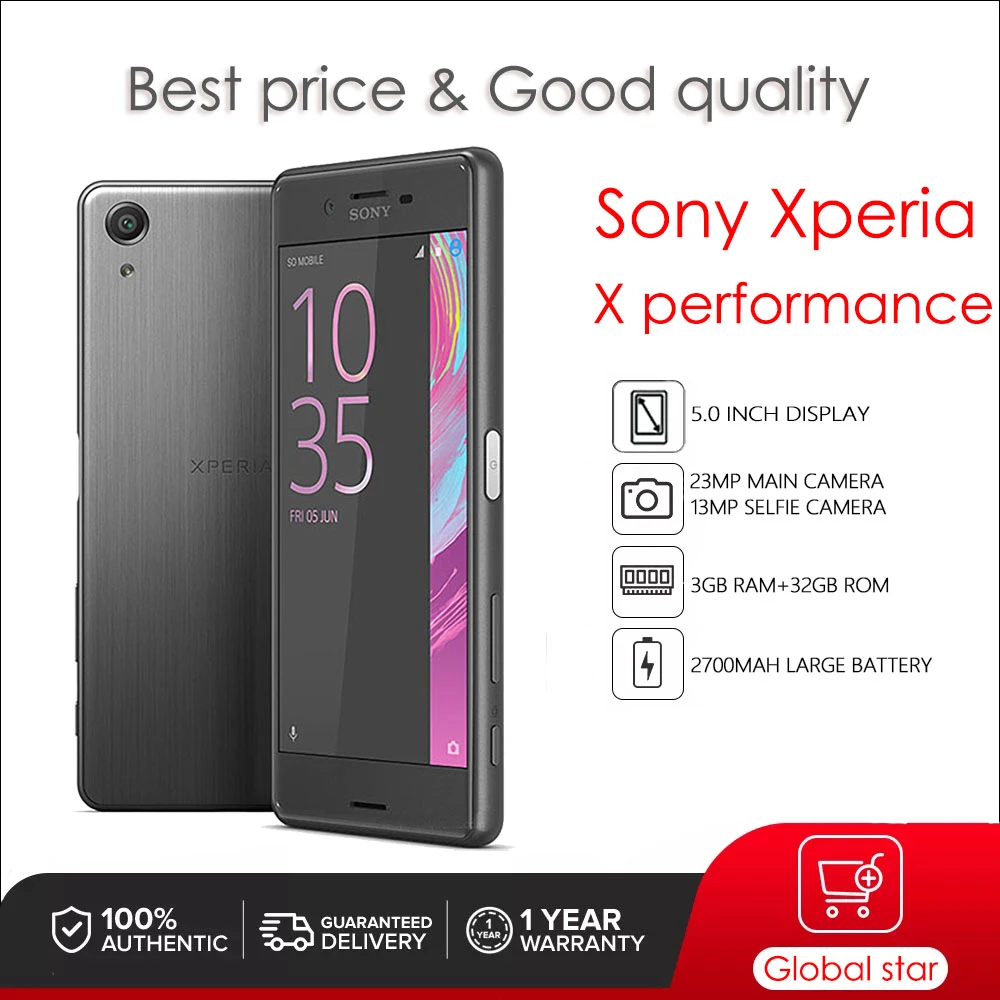 ロック SONY - Xperia x performance の通販 by るか's shop｜ソニーならラクマ カテゴリ