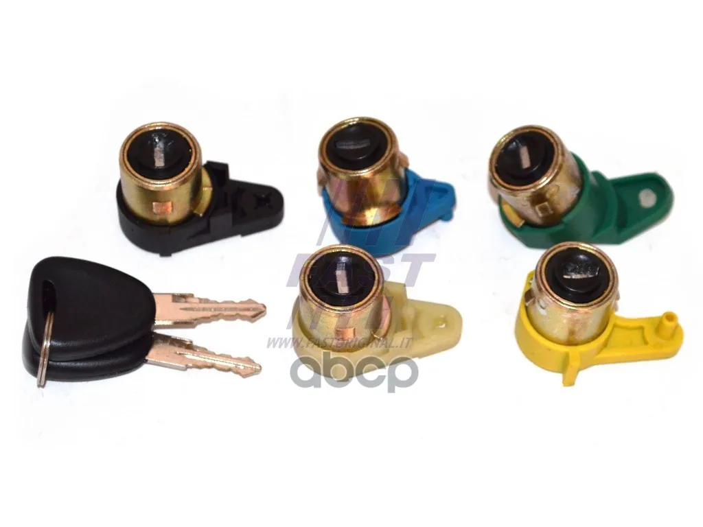 Set-of-larvae-of-door-locks-5-pieces-Renault-Kangoo-97-with-keys-fast ...