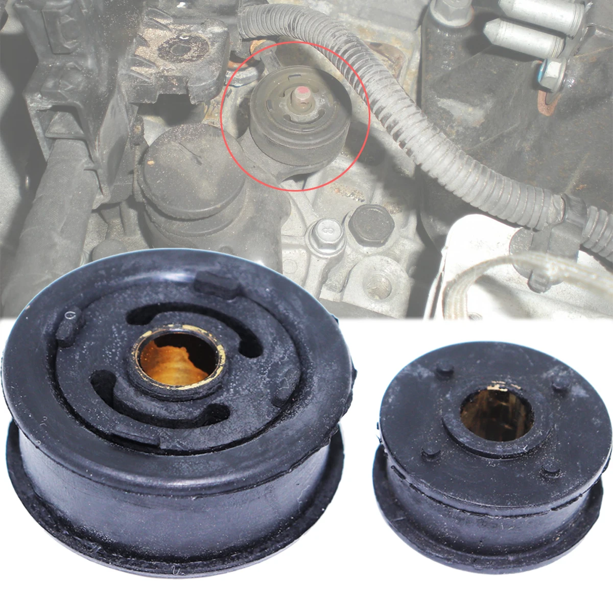 For MITSUBISHI Gear Shift Rod Bushing 2460A108 2460A109 Shifter Linkage ...
