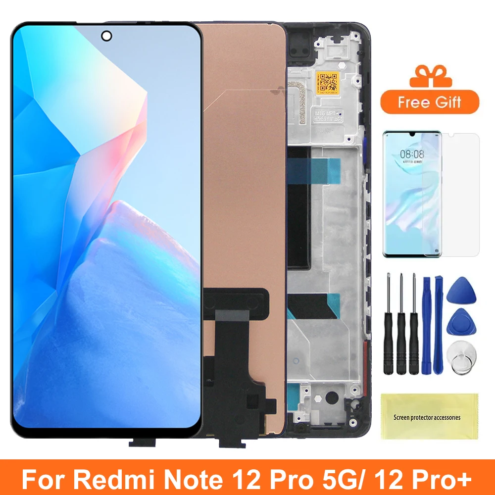 Pantalla-Lcd-para-Xiaomi-Redmi-Note-12-Pro-12-Pro-Plus-digitalizador-de ...