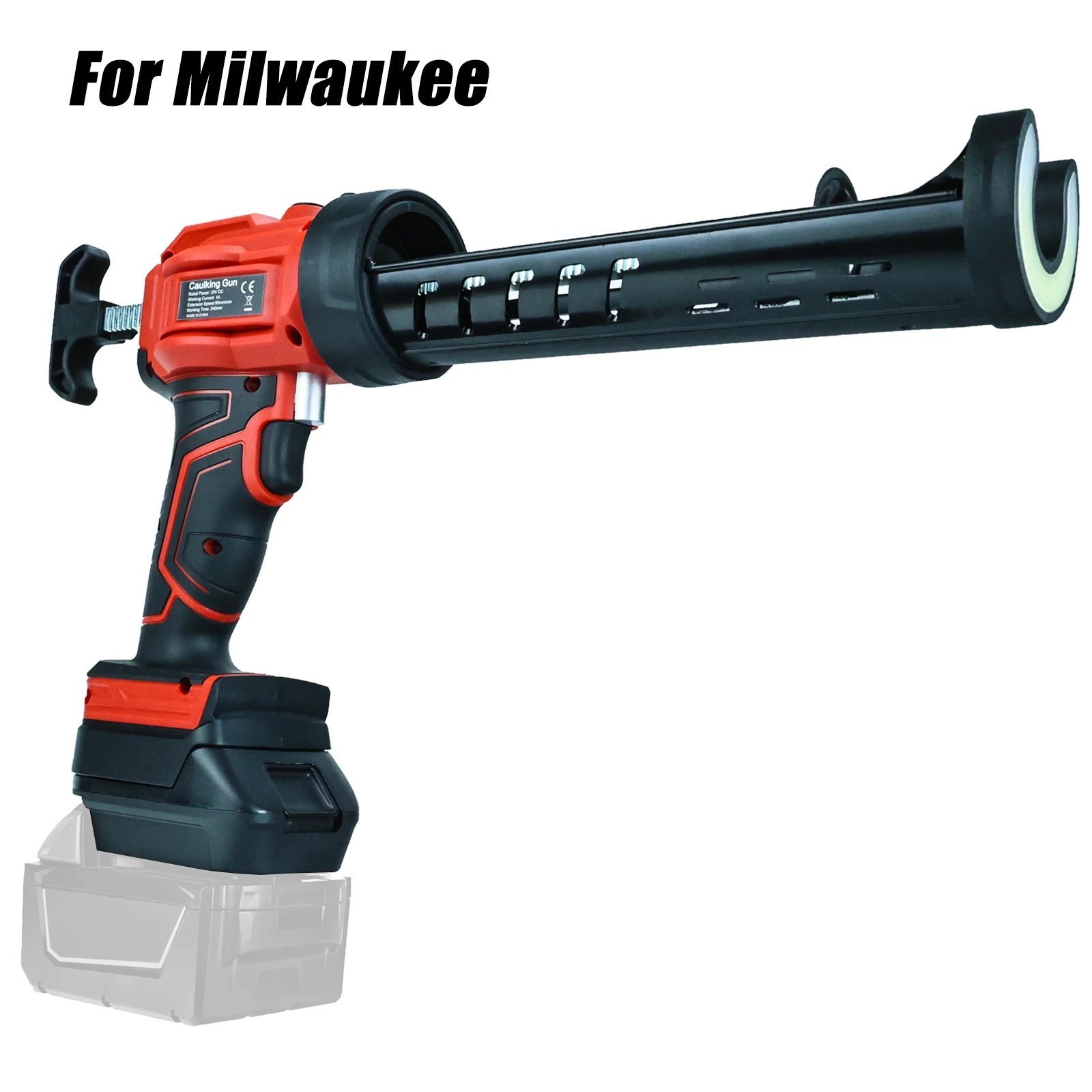 Cordless-Caulking-Gun-Fit-for-Milwaukee-18V-Battery-Electric-Caulk-Gun ...