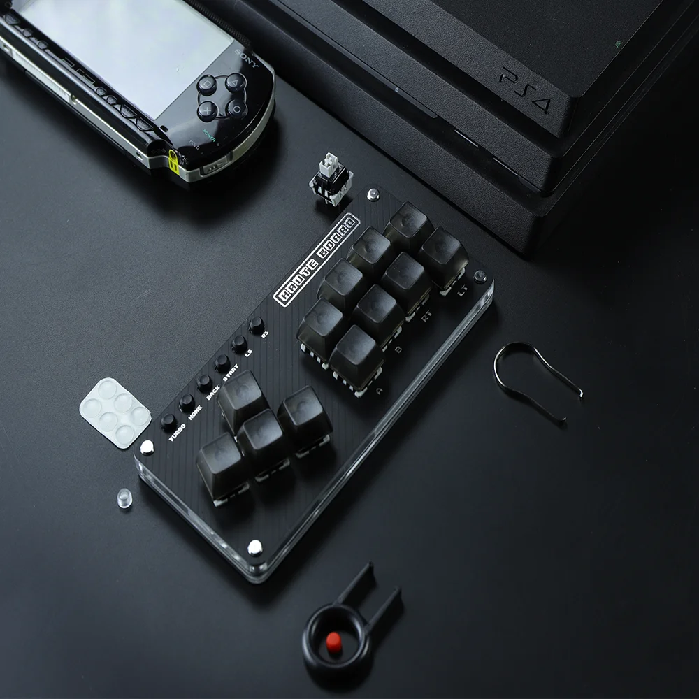 Haute42-mando-de-Arcade-para-PC-PS3-Ps4-Switch-Joystick-Hitbox-juego-de ...