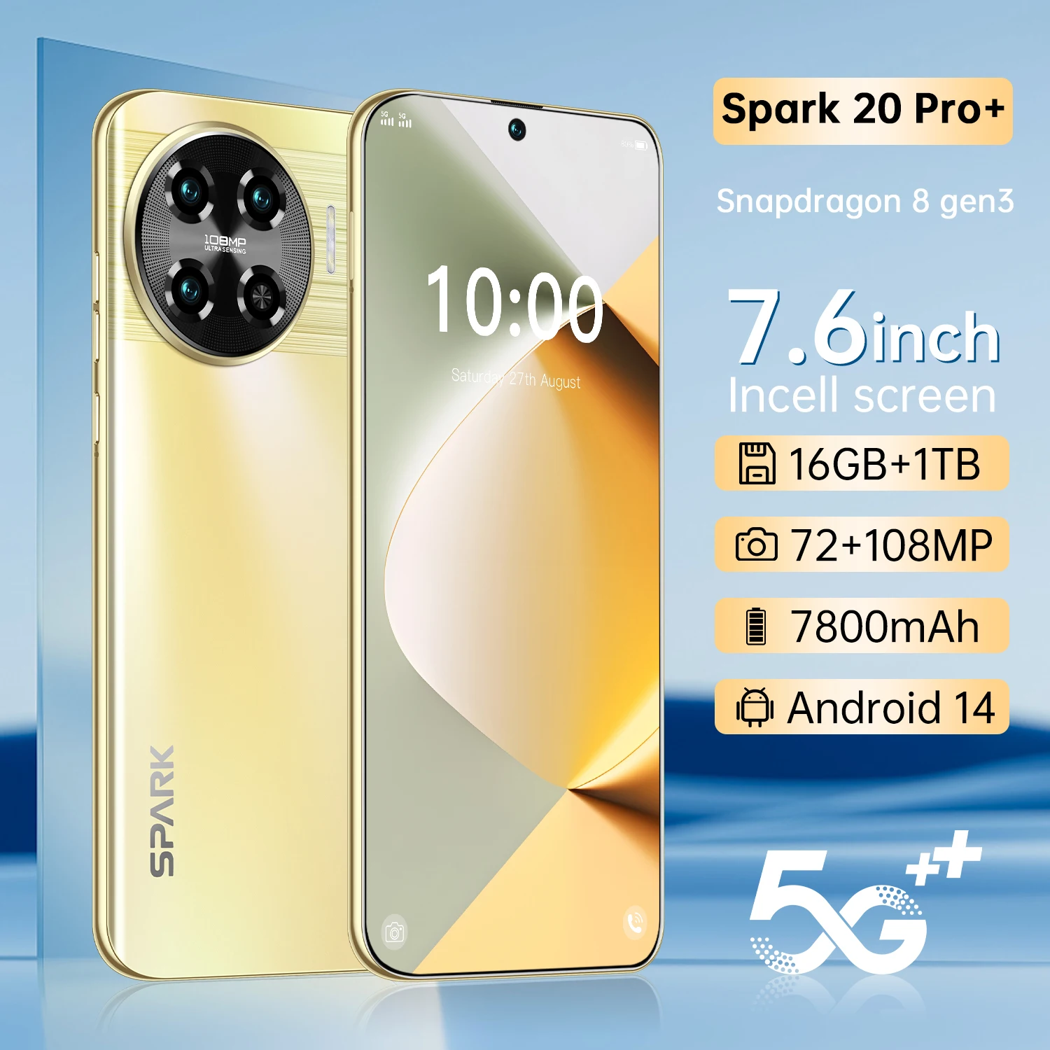 Spark-20-Pro-Plus-Android-Celular-Vers-o-Global-7-6-Celulares-16G-1TB ...