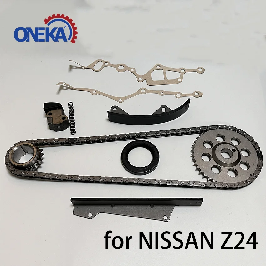 ONEKA Z24 Timing Chain Kit for Nissan Z24 13085-10W10 13091-10W00 13028 ...