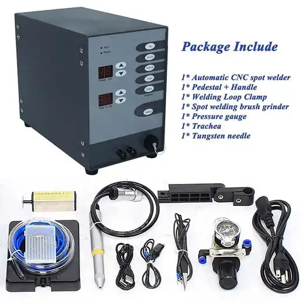 High Power Stainless Steel Spot Welding Machine Automatic Numerical ...