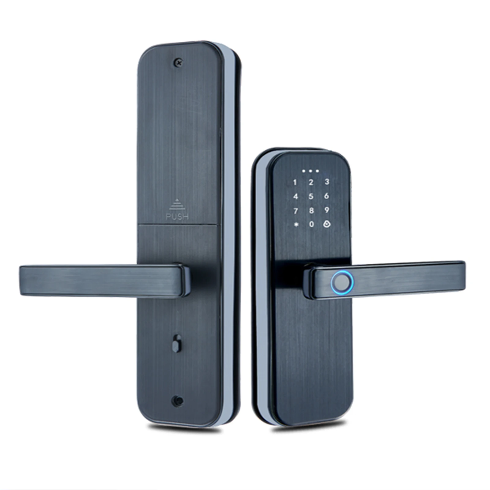Electronic Smart Door Lock With Biometric Fingerprint / Tuya App ...