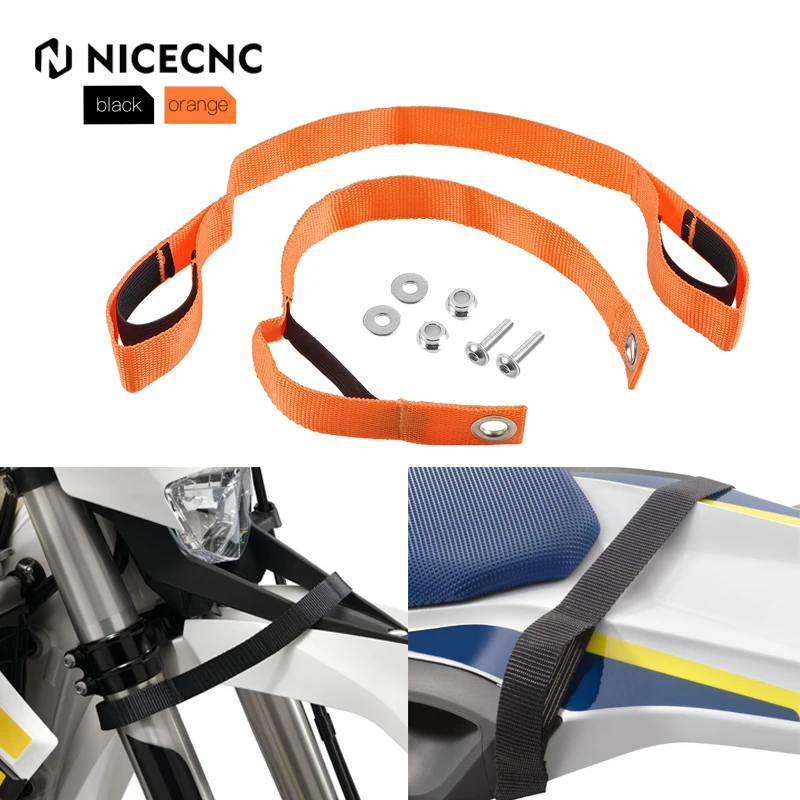For-KTM-EXC-300-Front-Rear-Holding-Fender-Pull-Straps-EXC-250-EXC-F-350 ...