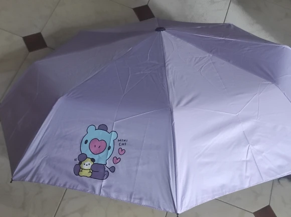 New Bt21 Fully Automatic Umbrella - BTS MERCH SHOP