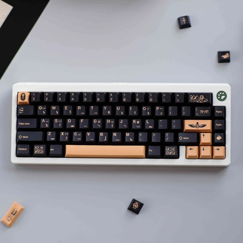 134 Keys GMK Pharaoh Keycaps Cherry Profile PBT Dye Sublimation ...