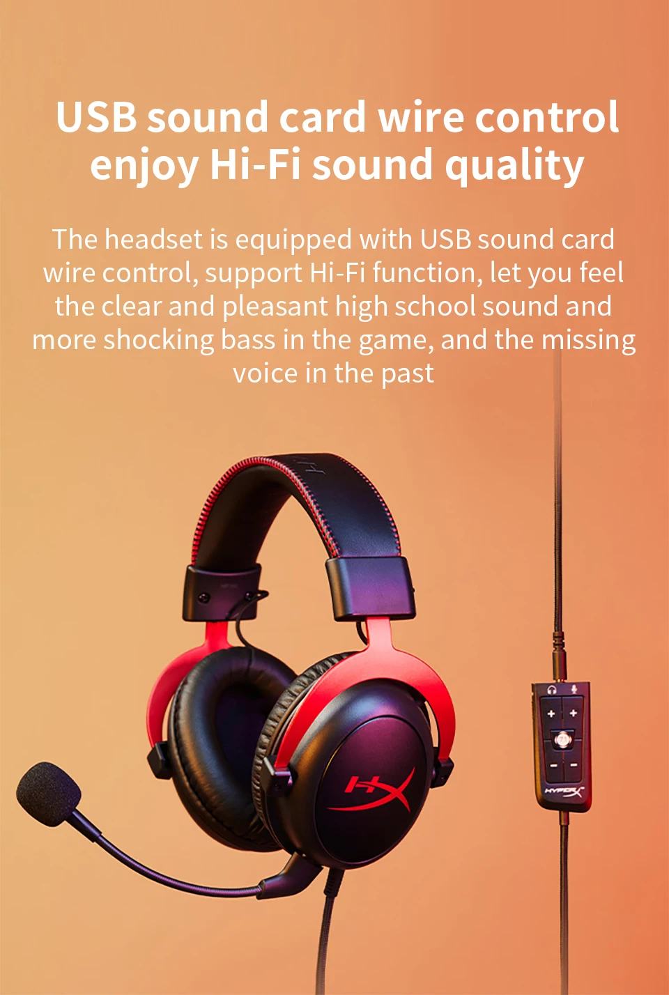 Buy HyperX Cloud II Gaming Headset with Mic Hi-Fi 7.1 Surround Sound ...
