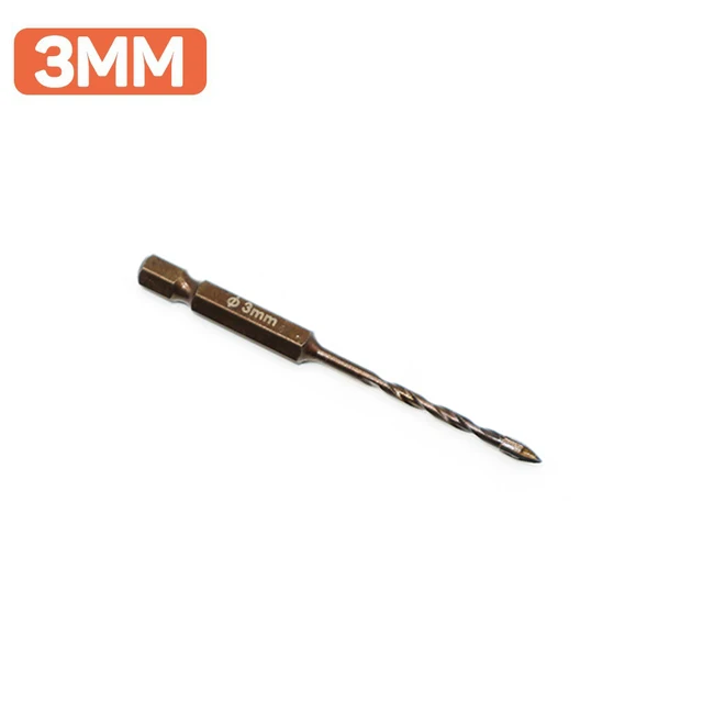 STONEGO 1PC Cross Hex Tile Bit Glass Ceramic Concrete Hole Opener Hard ...