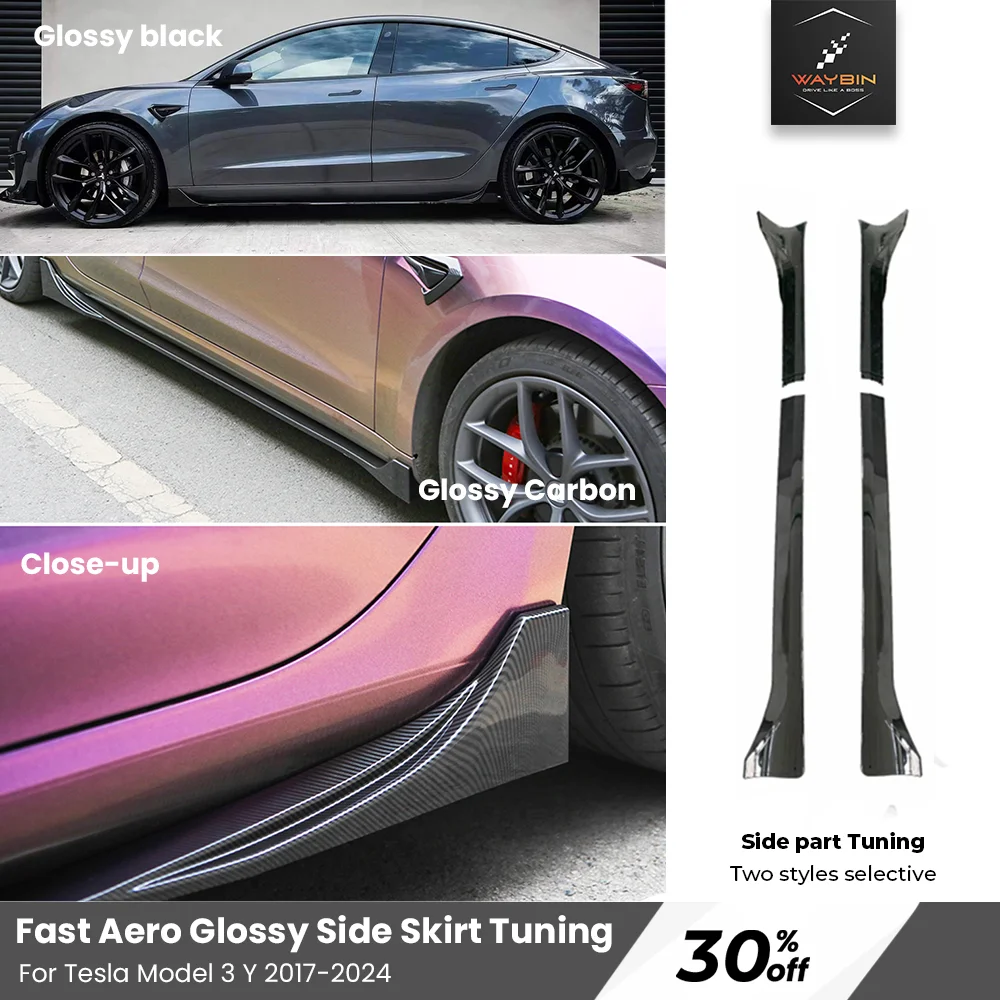 Saia-Lateral-Tesla-para-Modelo-3-Y-2017-2024-R-pido-Aero-Body-Kits ...