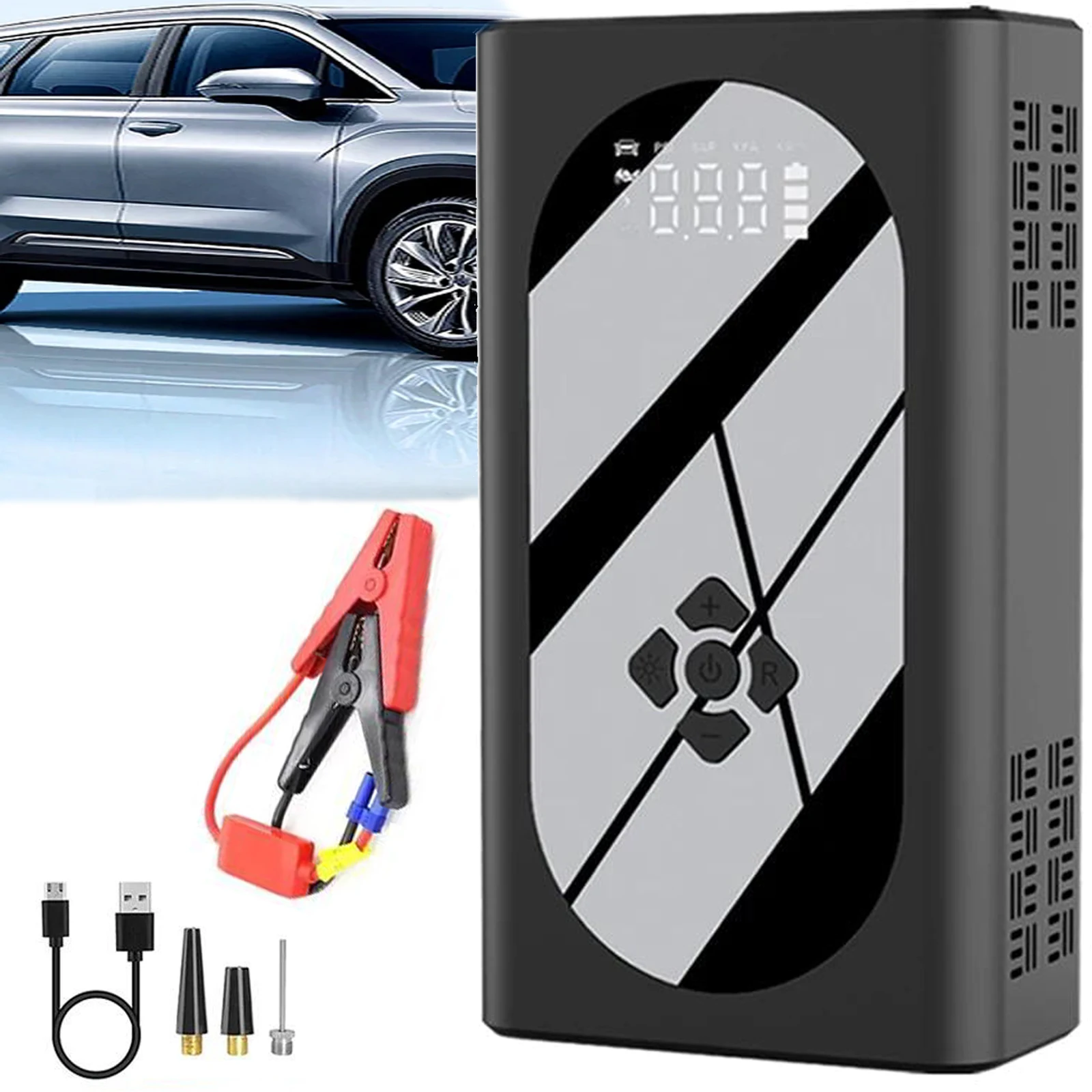 3000A-Car-Jump-Starter-4-In-1-Car-Wireless-Tire-Inflator-Pump-Air ...