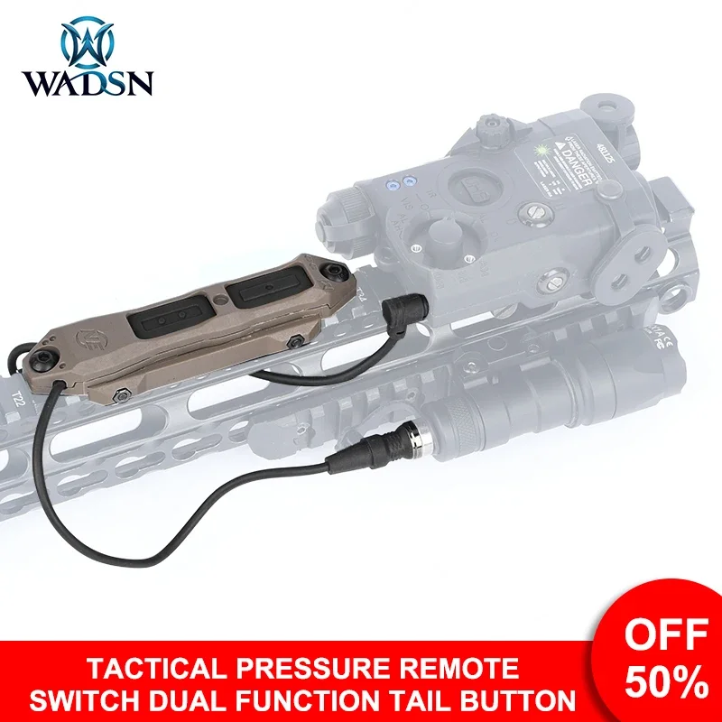 Wadsn Tactical Augmented Remote dual switch Pressure 2.5/3.5mm for DBAL ...