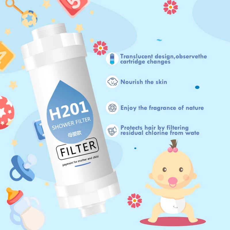 Neuer-Dusch-filter-Dusch-kopf-filter-weiche-Haar-Haut-chlor-entfernung ...