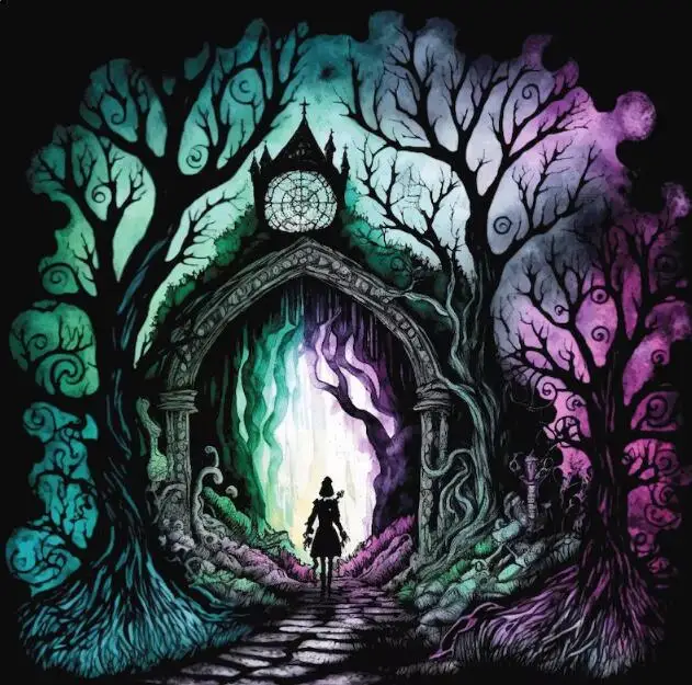 Dark Alice In Wonderland Wallpaper