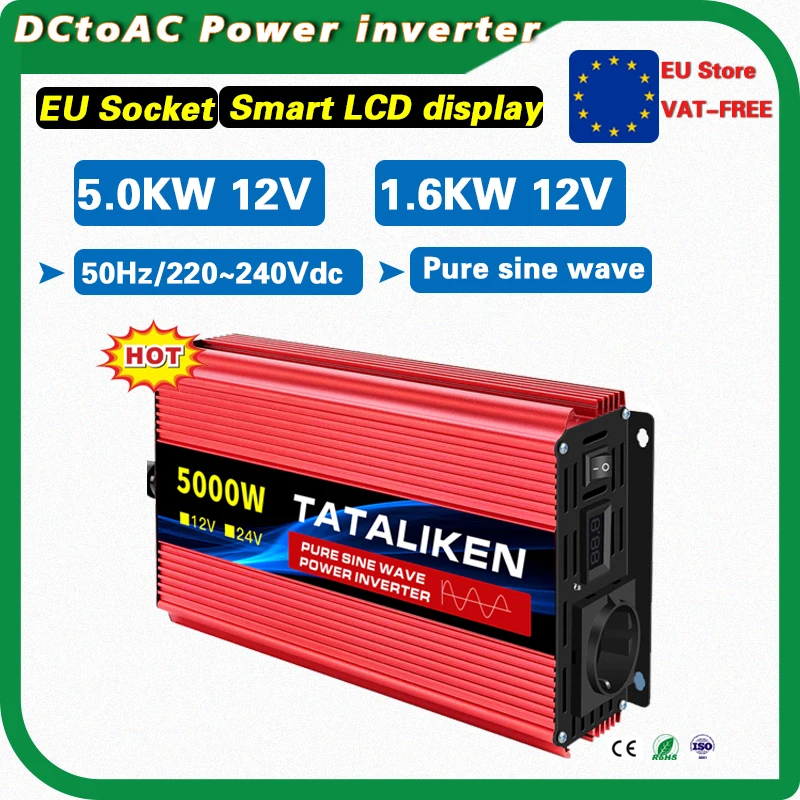 5-0KW-Car-Inverter-DC12V-To-AC-220V-Voltage-50HZ-Power-Solar ...