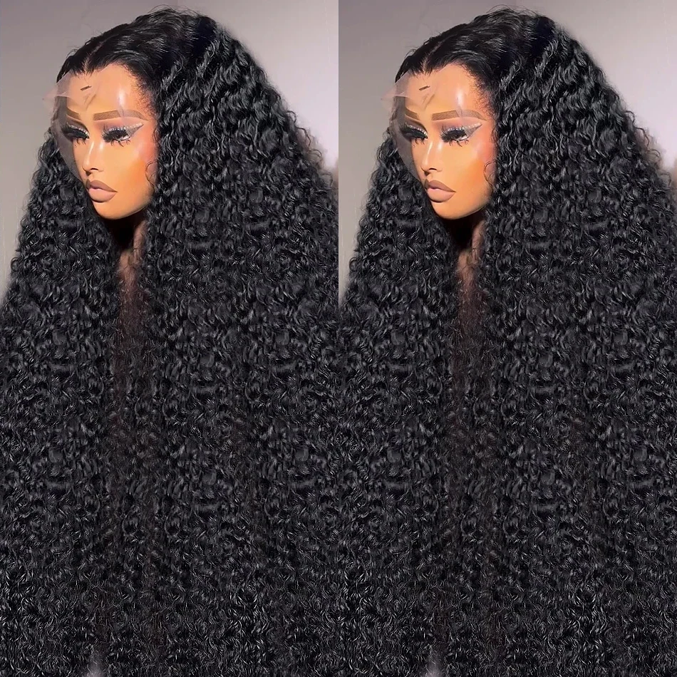 Peruca-Frontal-do-La-o-Onda-Profunda-Perucas-de-Cabelo-Humano ...