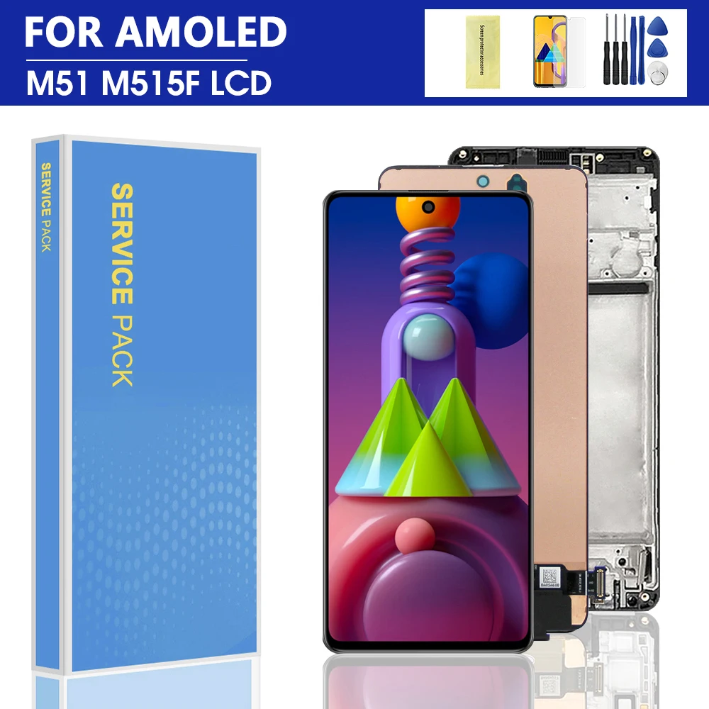 For-AMOLED-Display-For-Samsung-M51-M515F-M515F-DS-LCD-Display-Touch ...