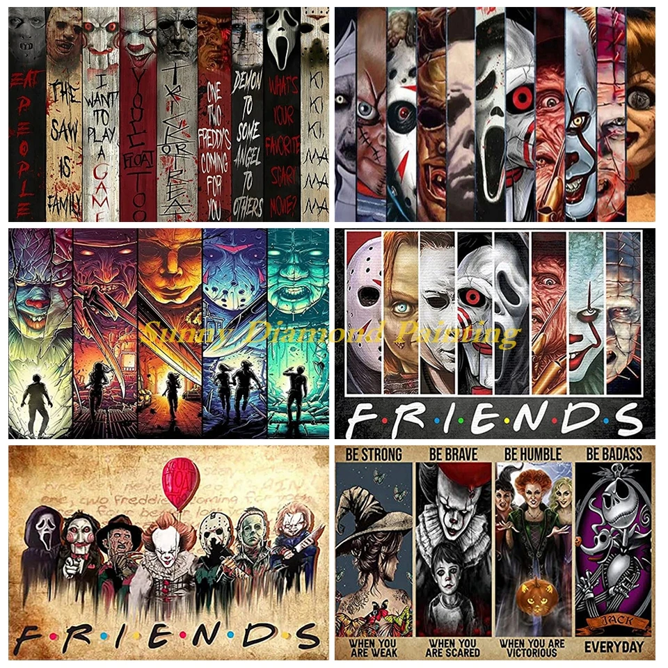 Movie Villains Collage