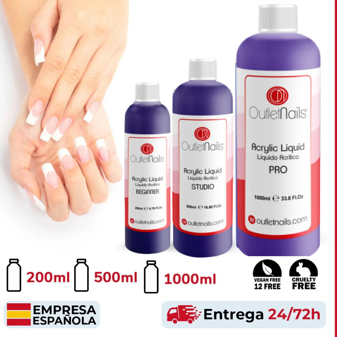 Liquid acrylic monomer dried: slow, medium or fast. High quality an acrylic Nails | ON Outlet ...