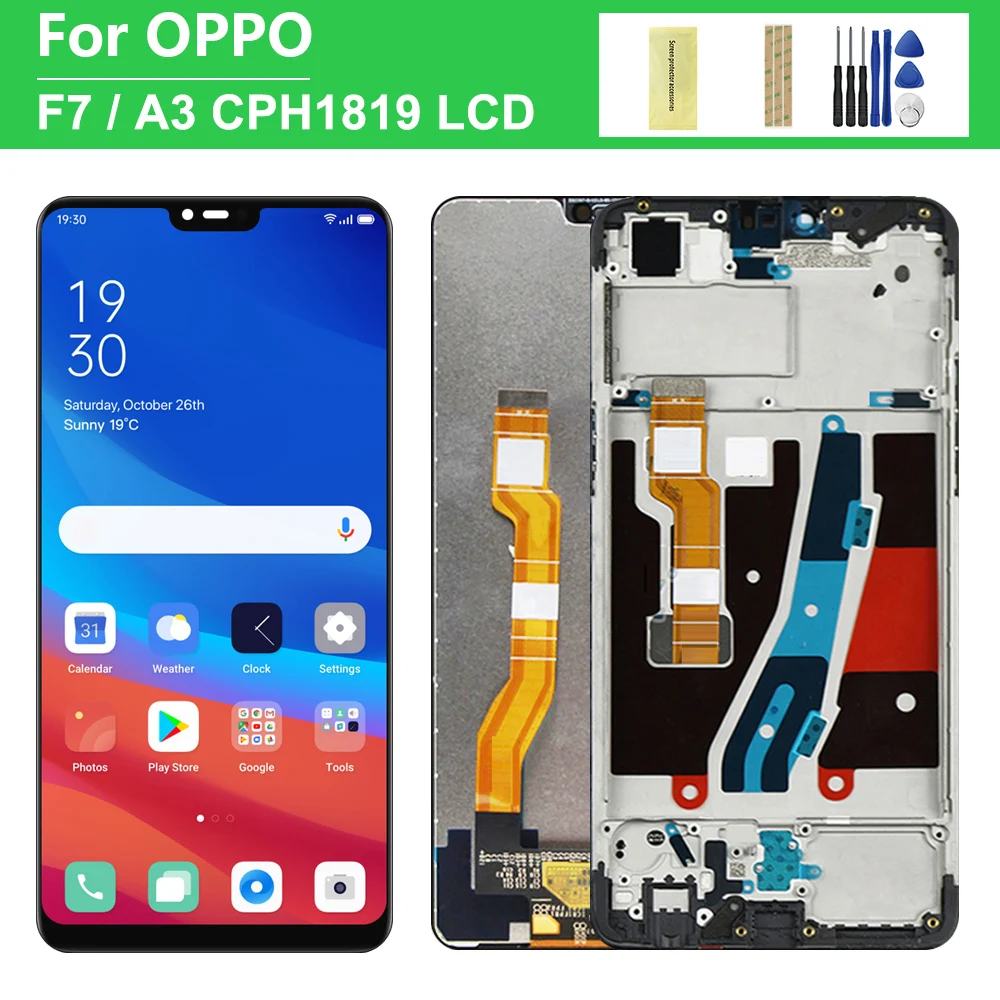 6-23-For-OPPO-F7-LCD-CPH1819-Display-Touch-Screen-Digitizer-Assembly ...
