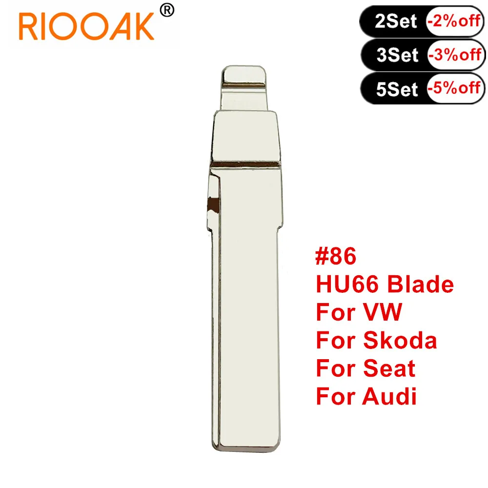 10pcs-86-HU66-HAA-Car-Key-Blade-Replacement-KD-VVDI-Car-Blank-Remote ...