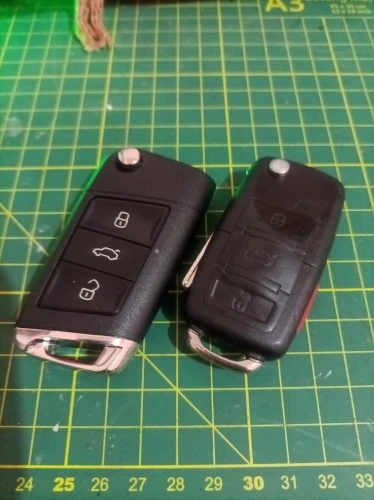 Golf MK7 Key Conversion Kit - Upgrade your Golf MK5 Key to MK7 ...