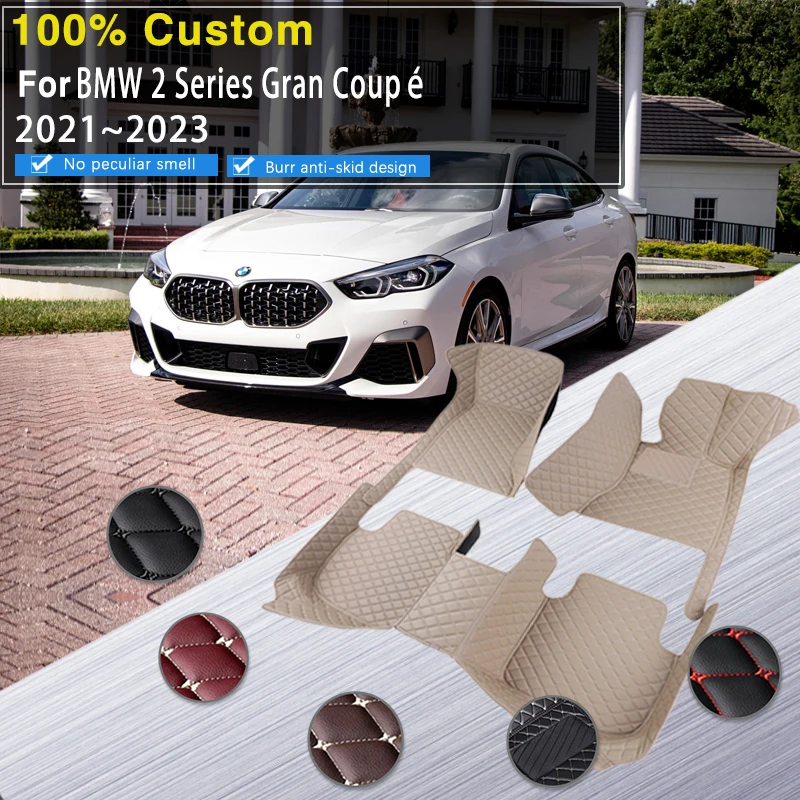 Car Floor Mats For Bmw 2 Series Gran Coupé F44 2021~2023 Carpets ...