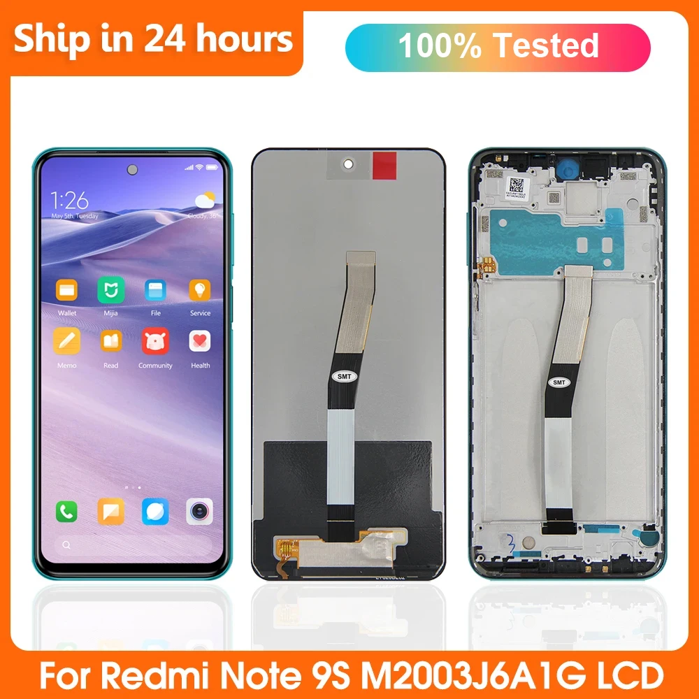6-67-Display-For-Xiaomi-Redmi-Note-9S-LCD-Screen-Replacement-Repair ...