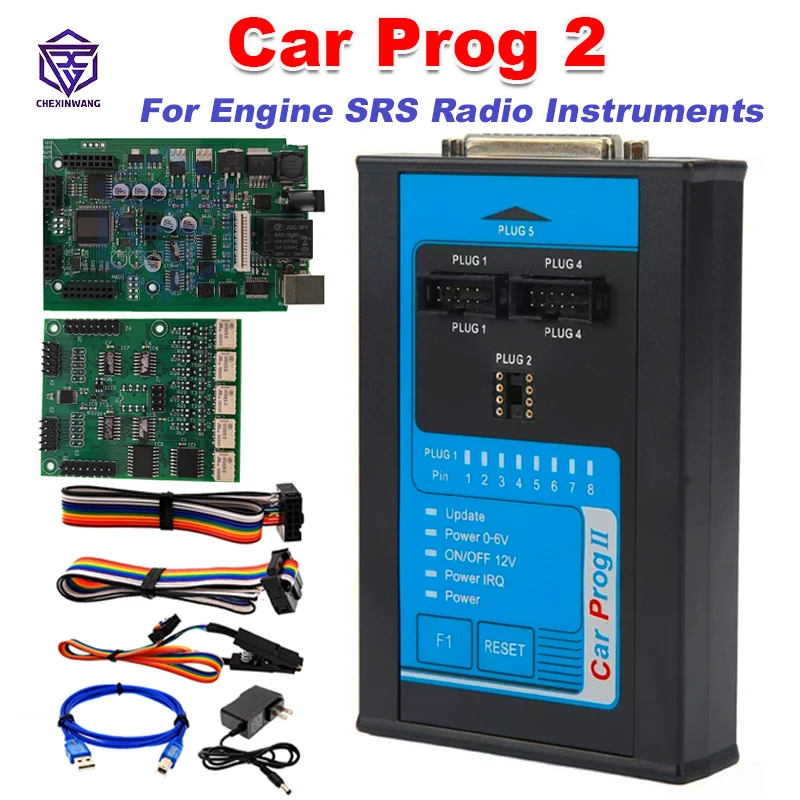 CAR PROG 2 ECU Chip Tuning Programming Tool Carprog II for Airbag ...